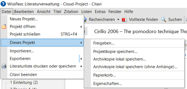 Wissenschaftliches Schreiben – WissPASS