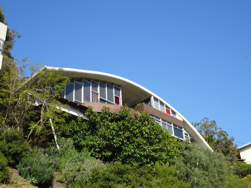 John Lautner, Garcia House, 1962, Mulholland Drive, Los Angeles ...